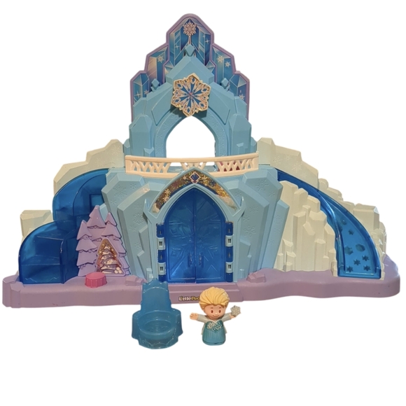 Disney | Toys | Disney Frozen Elsa Castle With Elsa And A Chair | Poshmark